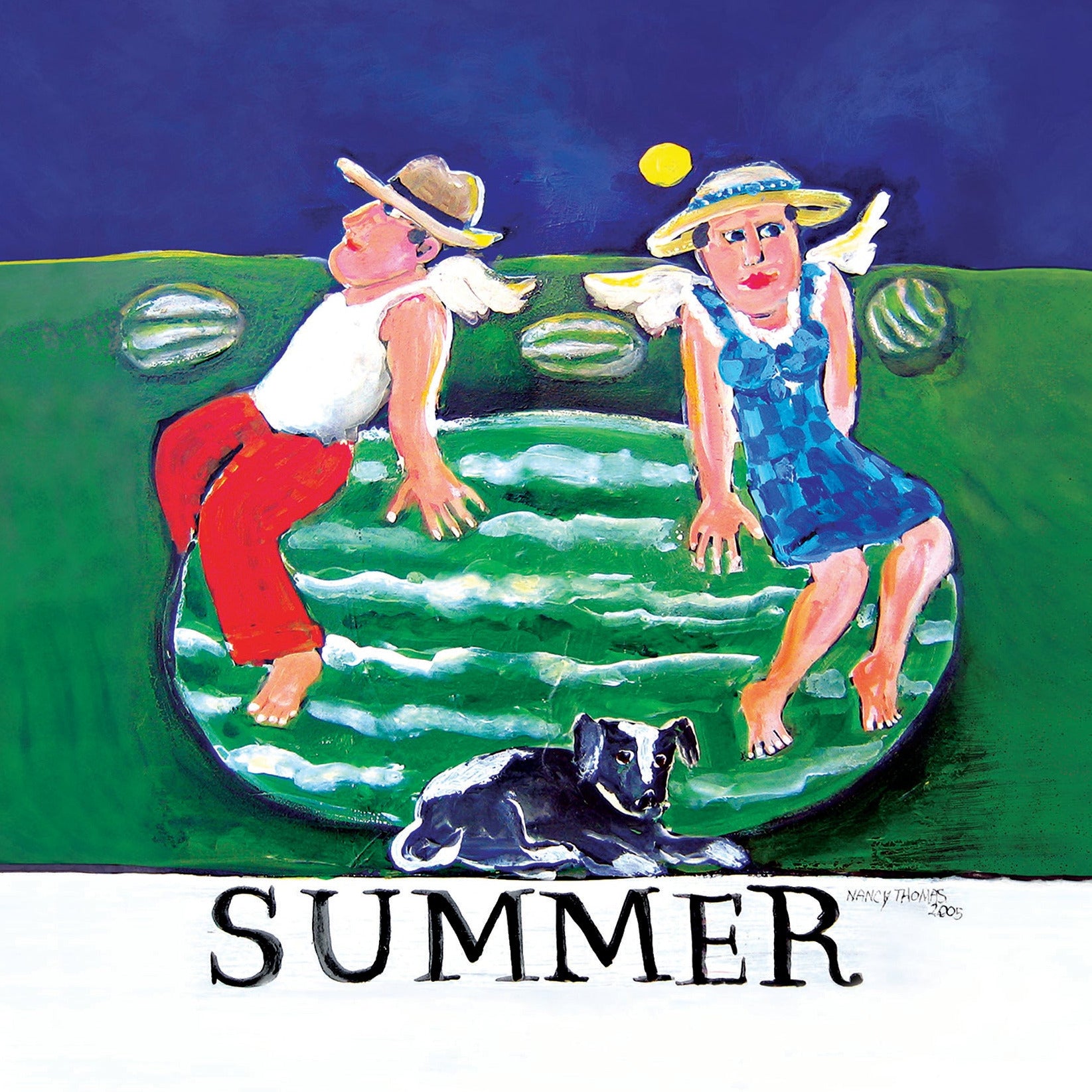 NANCY THOMAS PILLOWS - Angel Series - Summer – Nancy Thomas Gallery